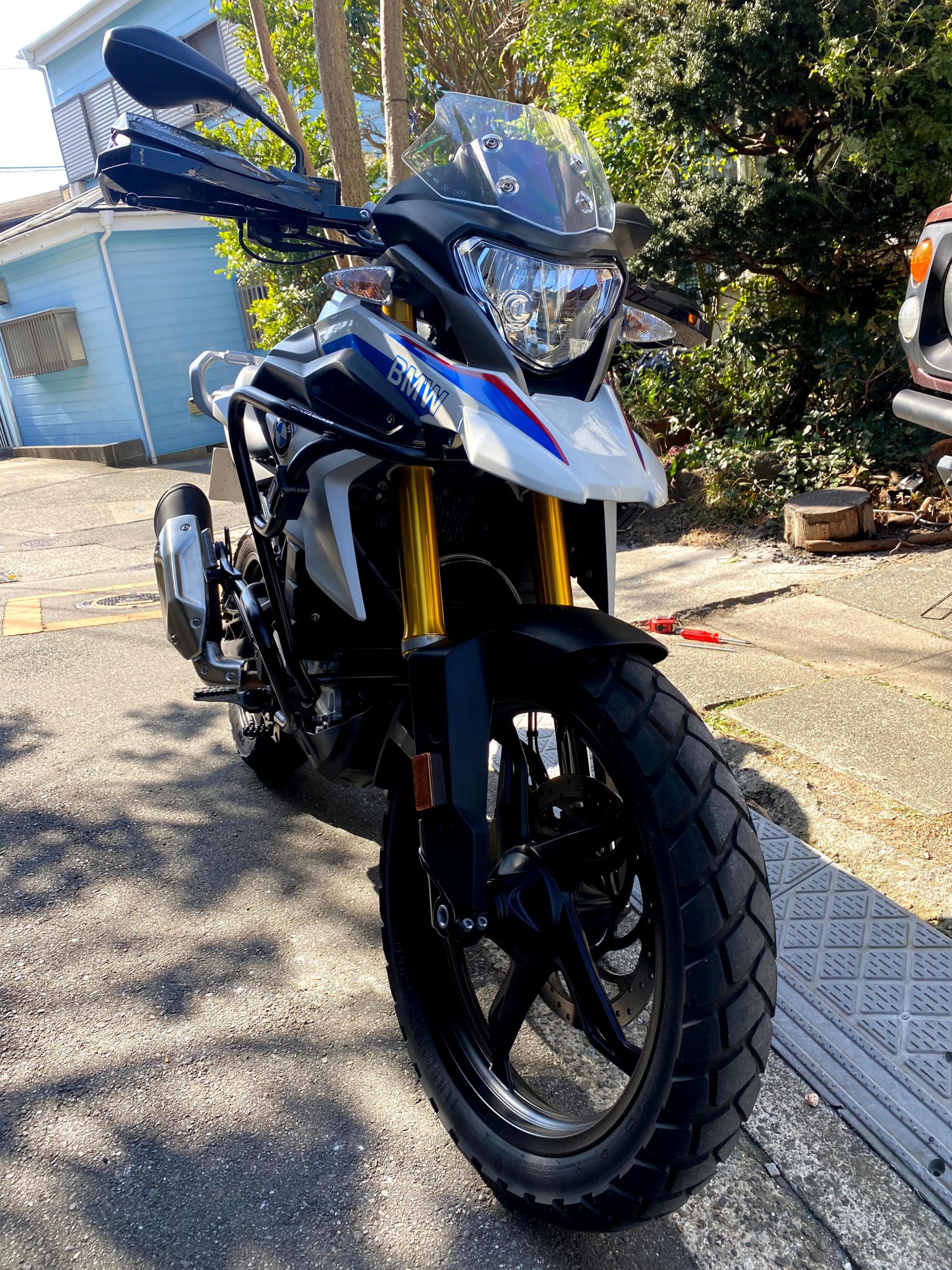 Baby GS BMW G310GSの実戦用カスタム続き - Dog Star Trading